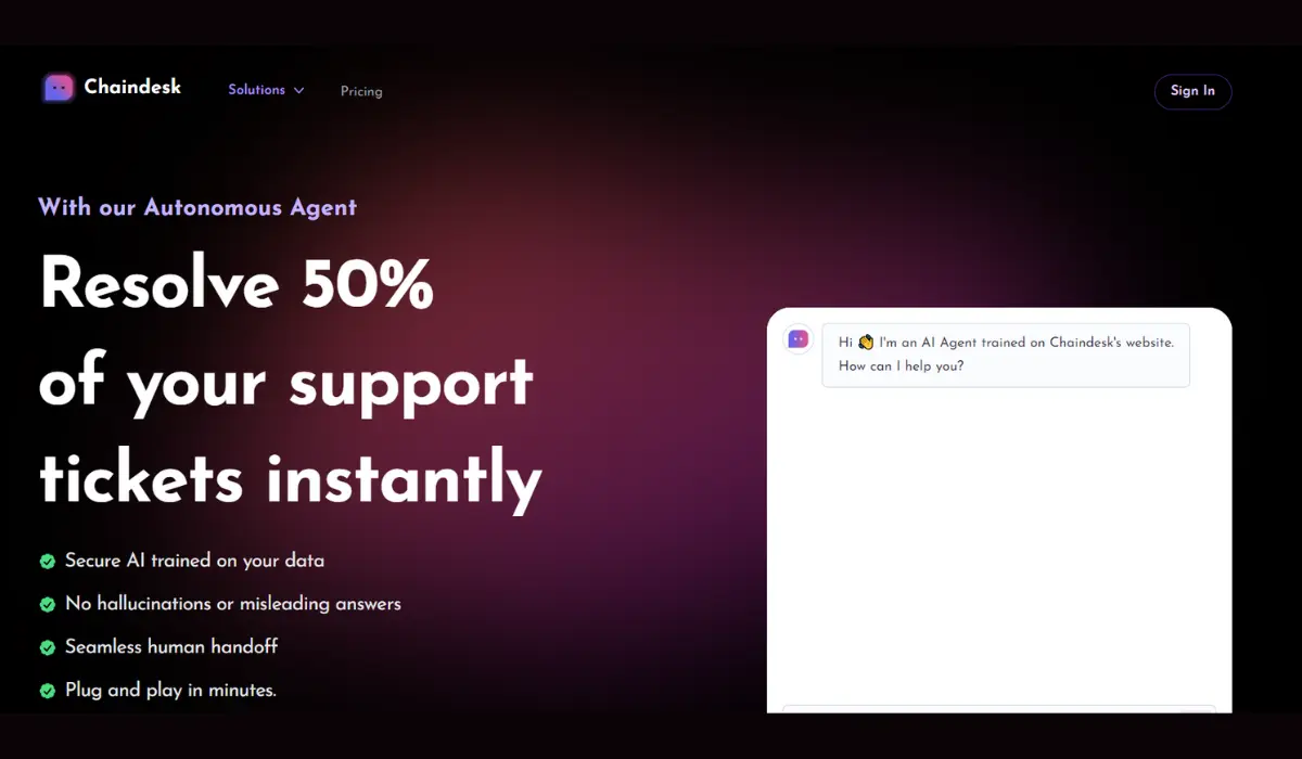 Chaindesk - כלי בינה מלאכותית ליצירת צ'אטבוטים | How-to Ai